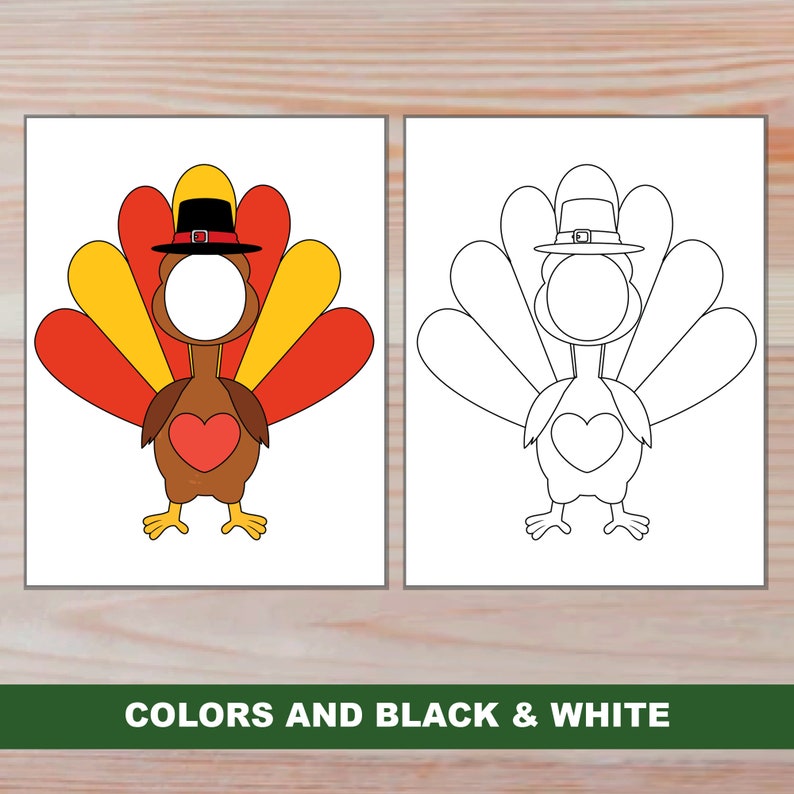 Thankful Little Turkey Crafts | Fall Thanksgiving Craft | Build a ...