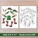 Christmas Craft for Kids | Elf Yourself DIY Christmas Paper Craft |add ...