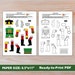 Christmas Craft for Kids | Build-a-nutcracker Christmas Paper Craft ...