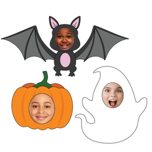 Halloween Add Your Own Photo Picture BUNDLE | PNG Vampire Witch Zombie ...