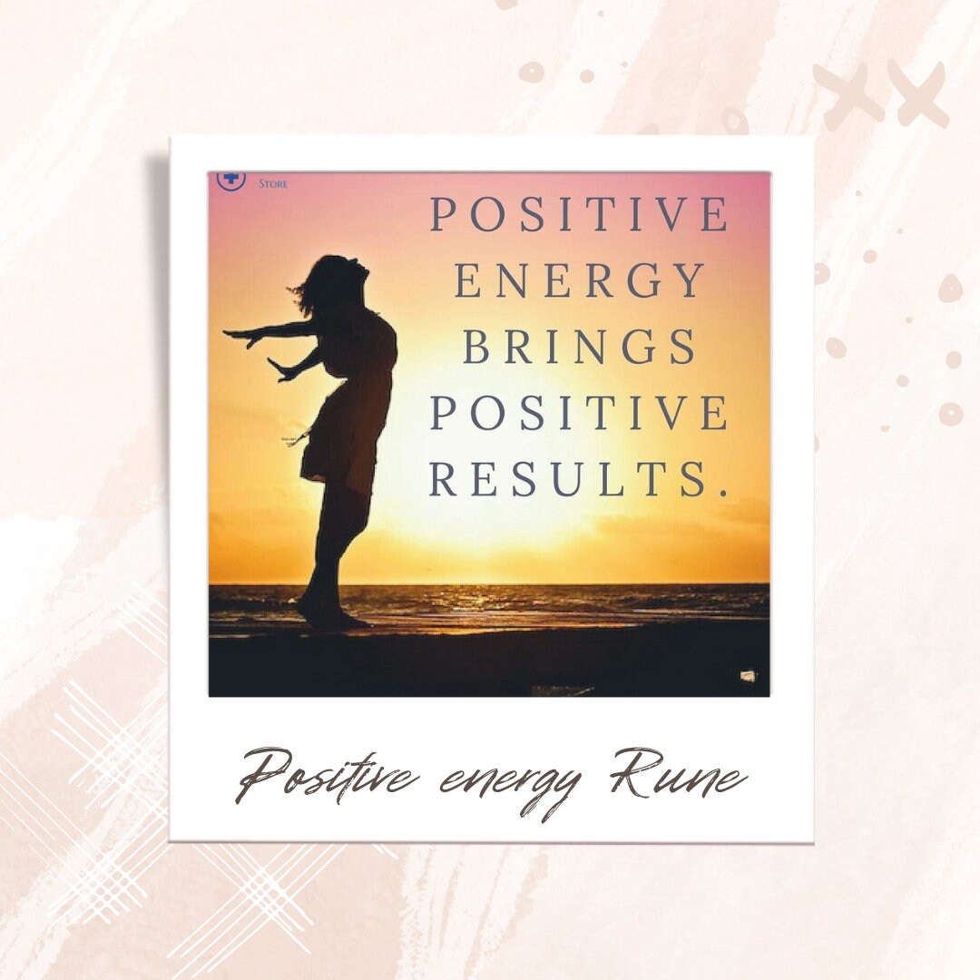 Positive Energy Rune. This One Rune Will Give You an Advice Where to ...