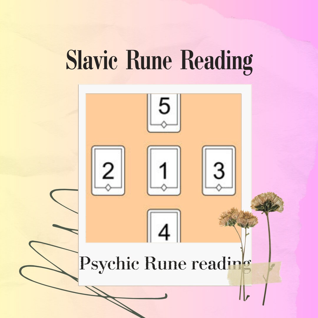 Psychic Rune Reading. Let Slavic Runes Guide You. Fast Reading. - Etsy
