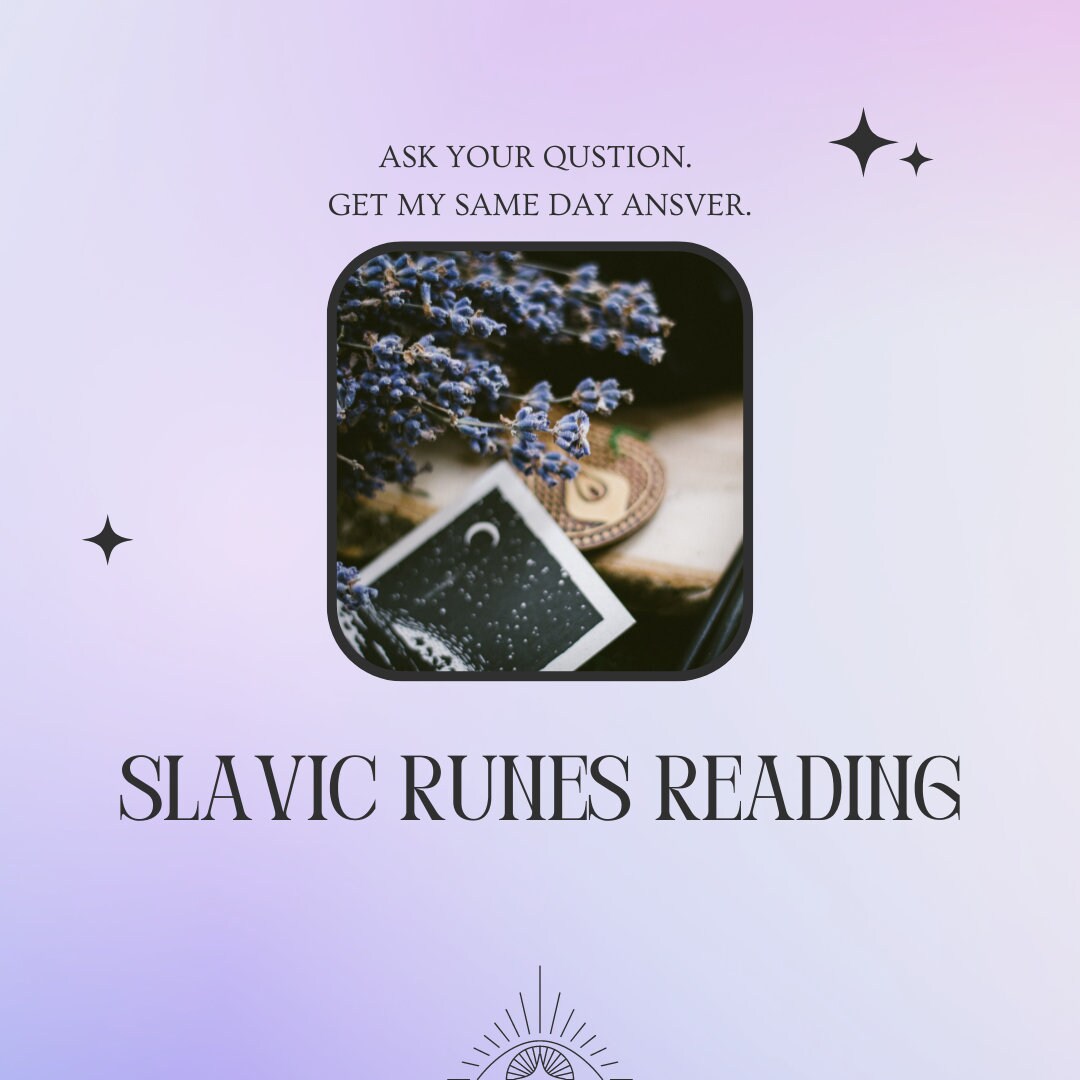 Slavic Rune Reading. Psychic Rune Reading Accurate Psychic - Etsy