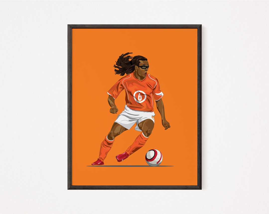 Holland Netherlands Legend and Icon Edgar Davids DIGITAL DOWNLOAD PNG ...