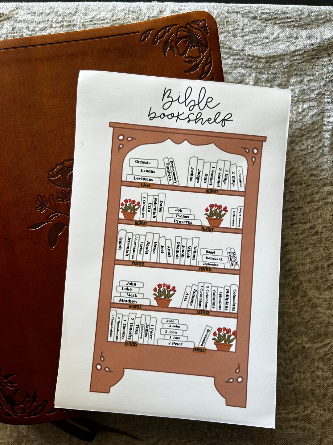 Bible Bookshelf Sticker - Etsy