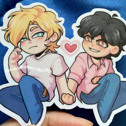 Banana Fish Sticker Set - Etsy