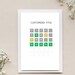 Custom Wordle Card, Wordle Card Printable Friend, Custom Digital Card ...