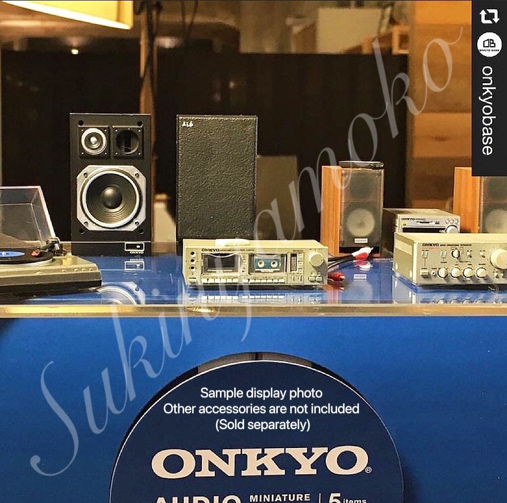 Kenelephant Onkyo Audio Miniature Collection No.1 Speaker - Etsy