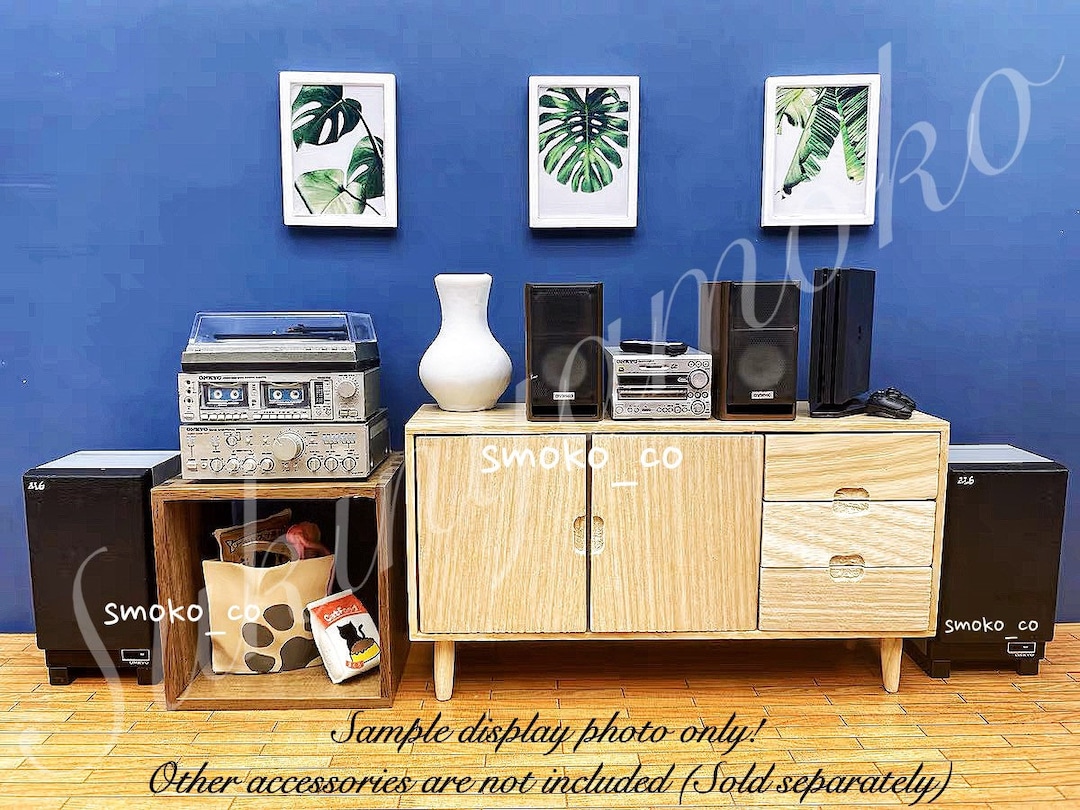 World Classic Miniature Dollhouse Accessories Onkyo Audio Miniature ...