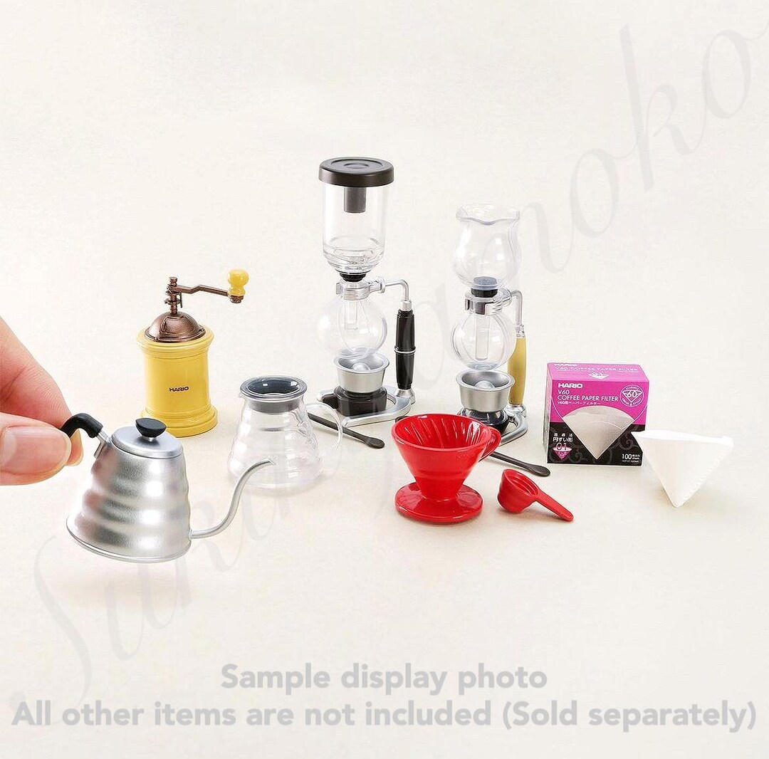 RARE Coffee Utensils Miniature Dollhouse Collection Ver.3: Coffee ...