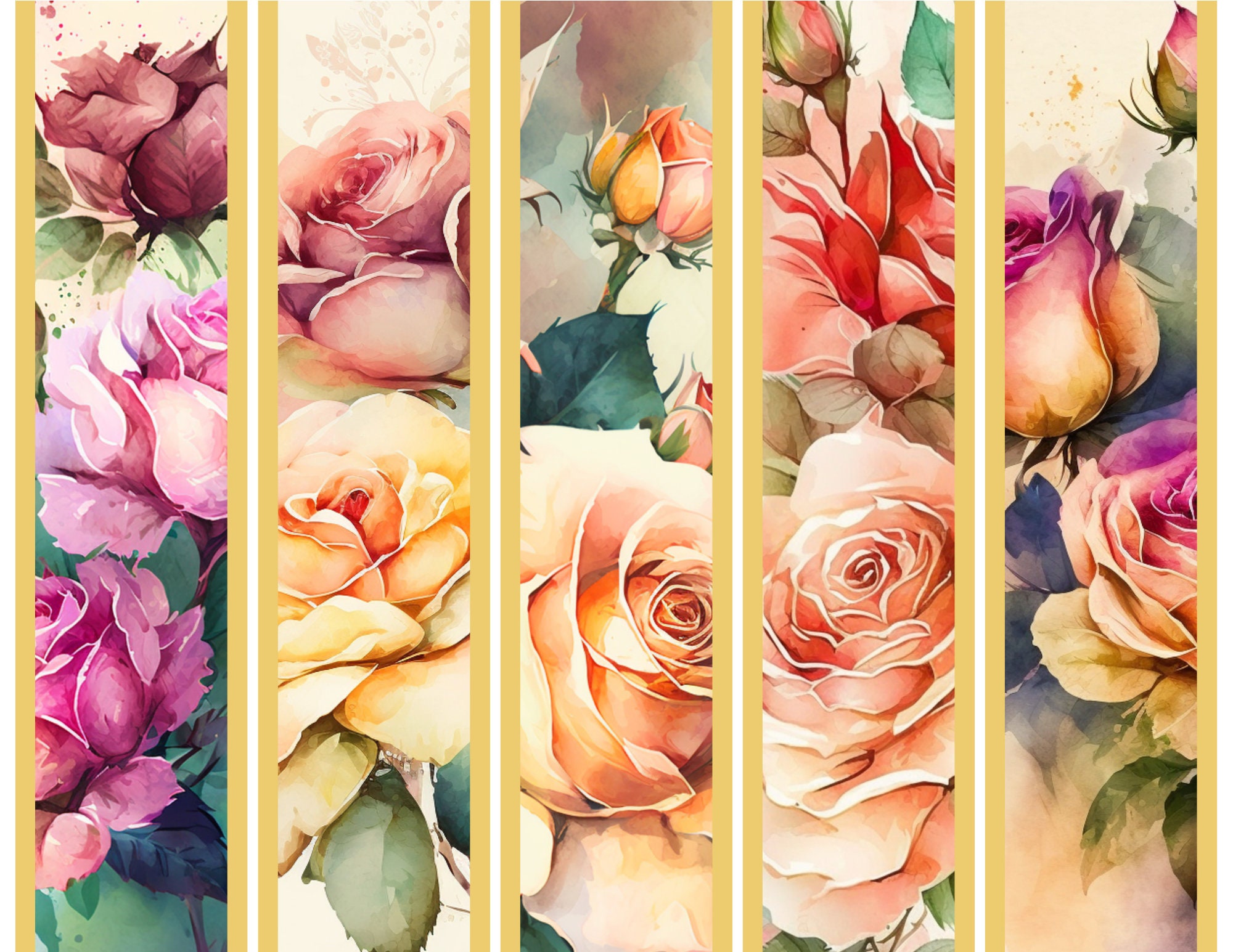Printable Floral Beauty Junk Journal Scrapbook Kit Matching - Etsy