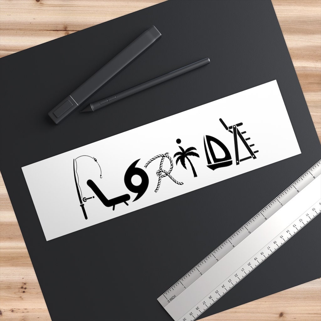 Bumper Stickers - Black Logo - Etsy