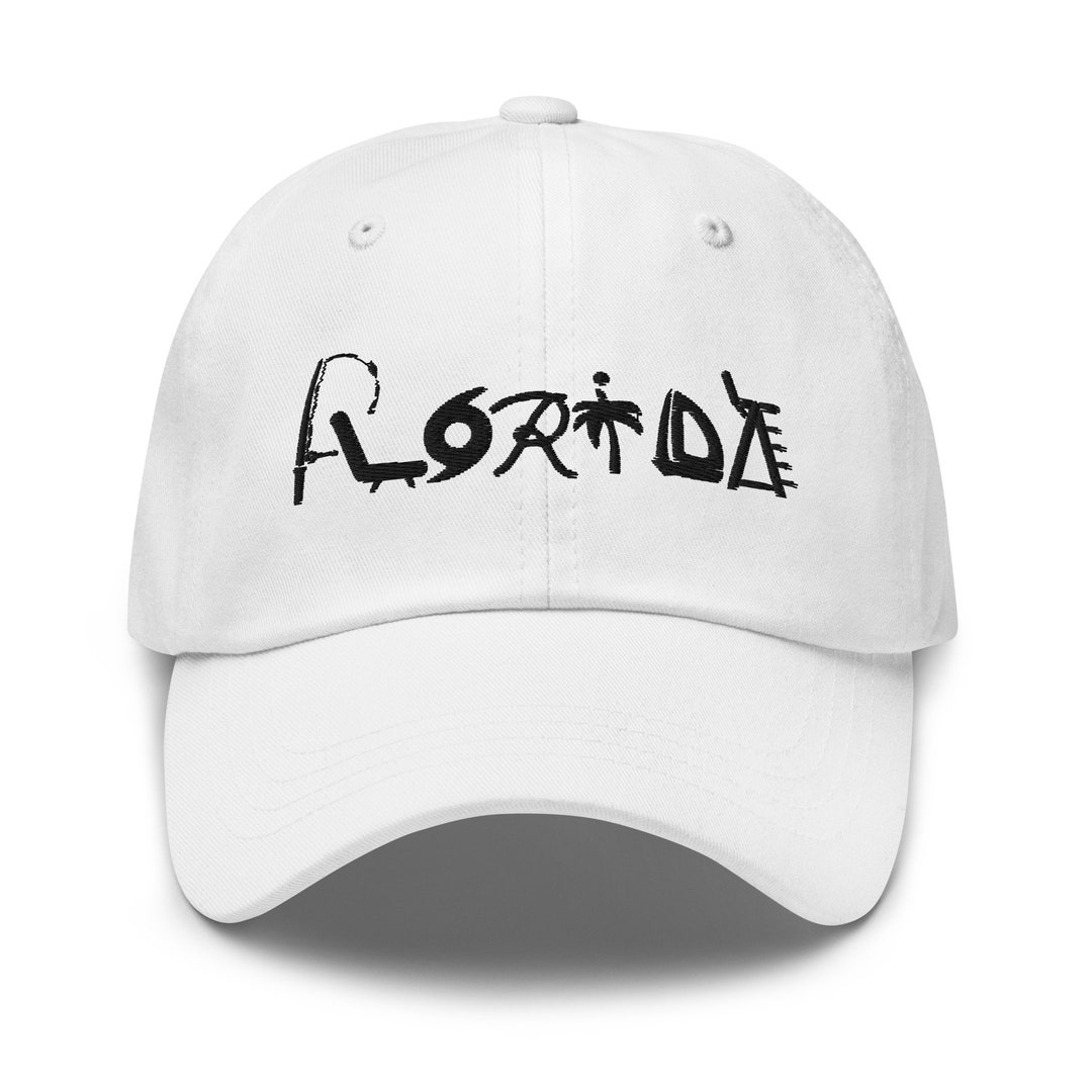 FLORIDA Baseball Cap - Black Logo - Etsy