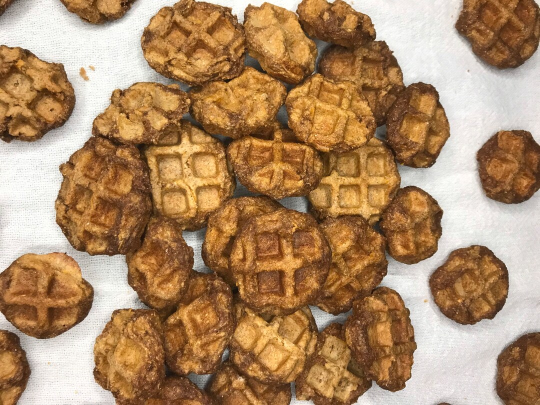 Healthy, All-natural Dog Treats Sweet Potato Waffle Bites Perfect Dog ...