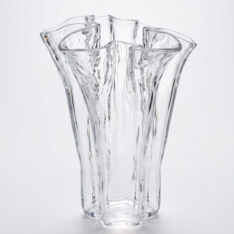 Handkerchief Glass Vases - Etsy