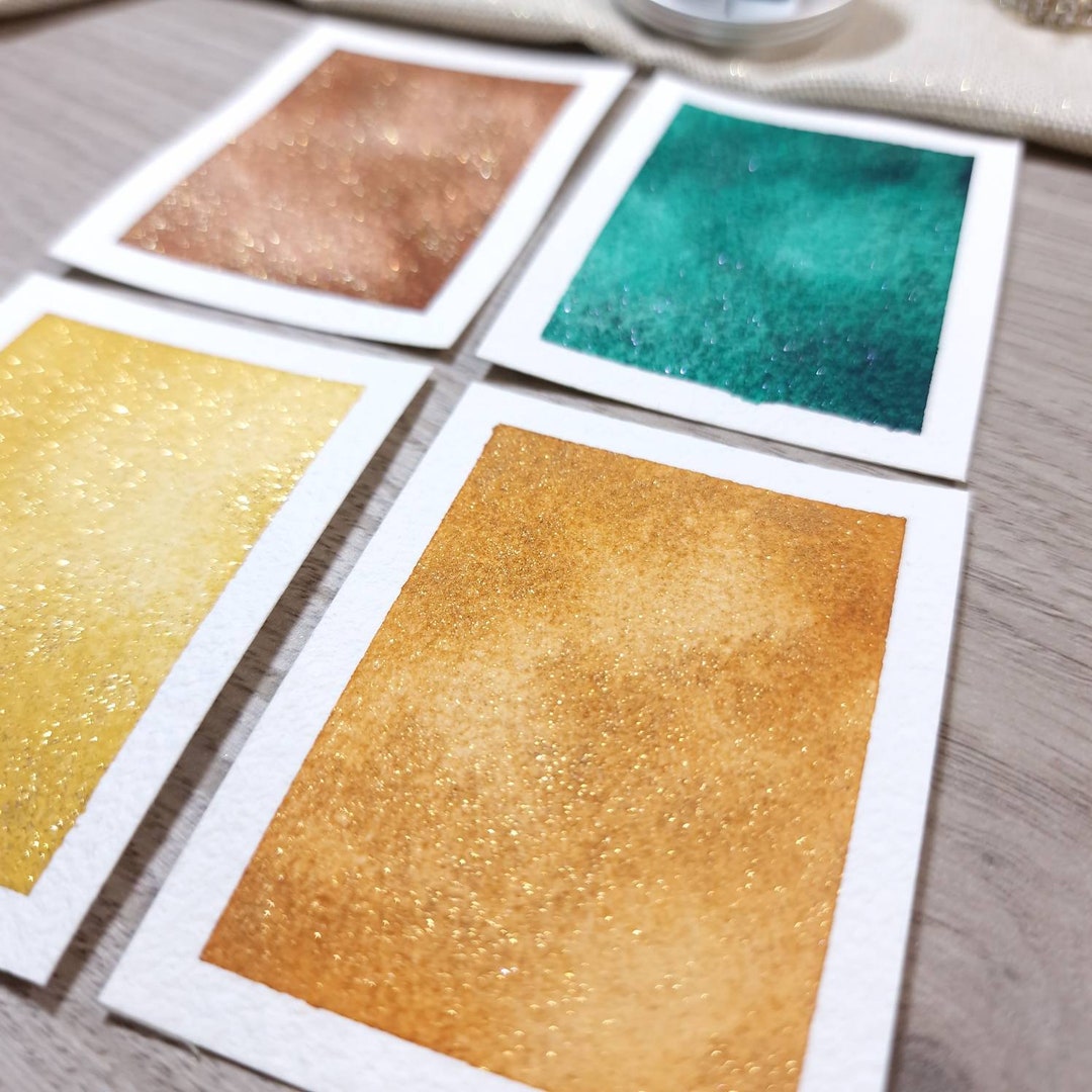 Velvet 6 Velvet Effect Watercolors - Etsy