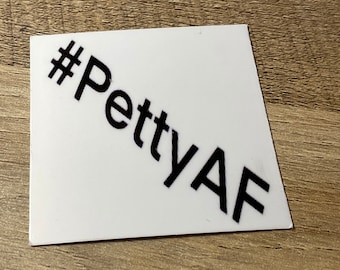 Funny Petty Sticker | Etsy