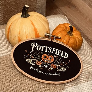 Pottsfield Embroidery Hoop // Over the Garden Wall - Etsy