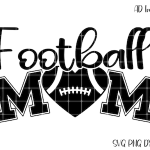 Football Mom SVG, Football Mom Svg, Game Day SVG, Football Shirt PNG ...