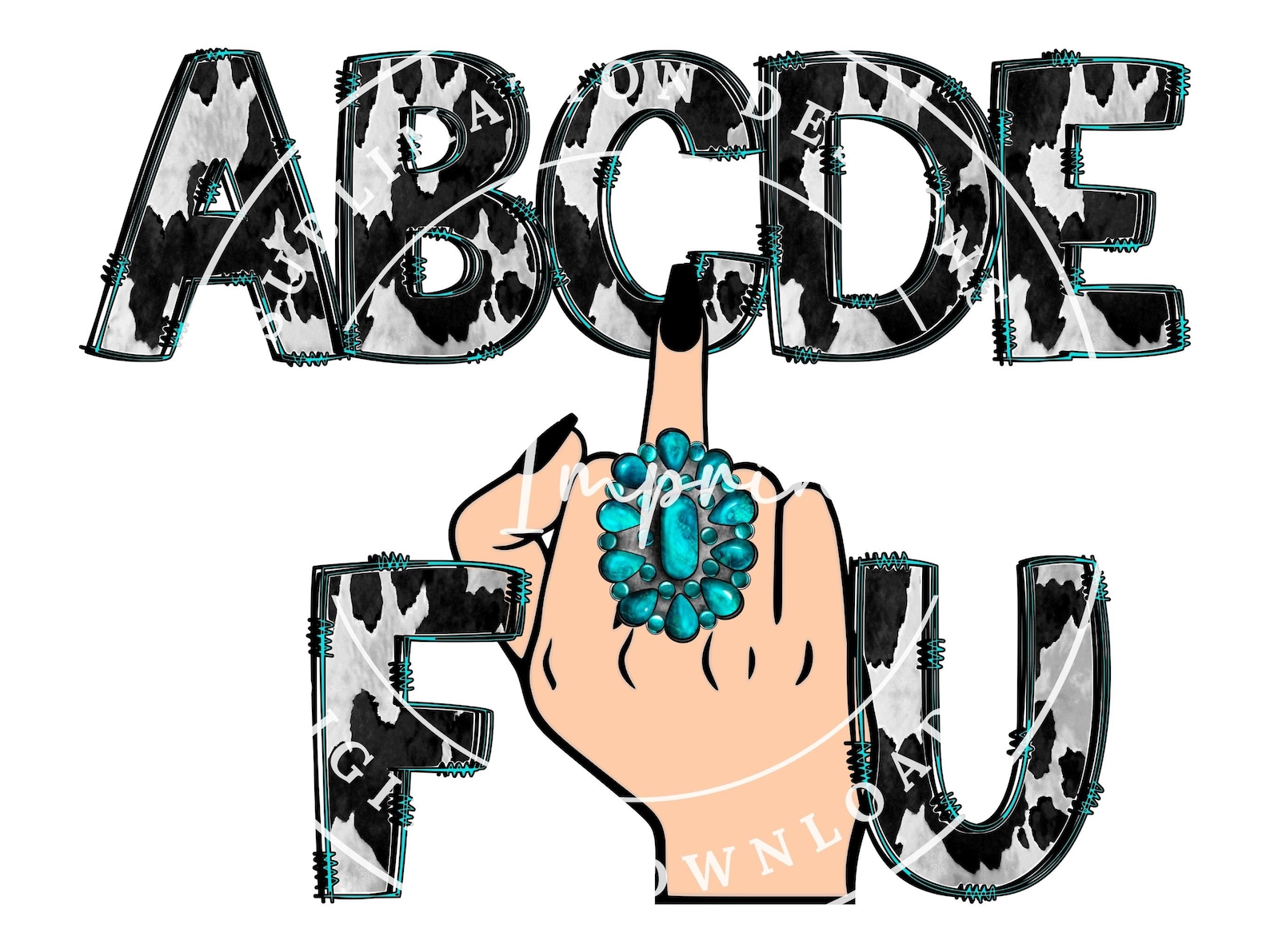 ABCDEFU PNG Abcde Fu Png Fuck You Png Middle Finger Png - Etsy Canada