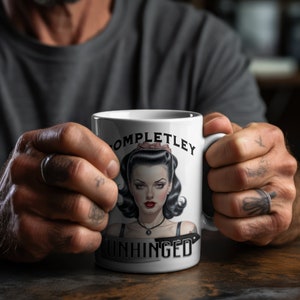 Completely Unhinged PNG Trendy Vintage Retro Housewife Funny Sarcastic ...