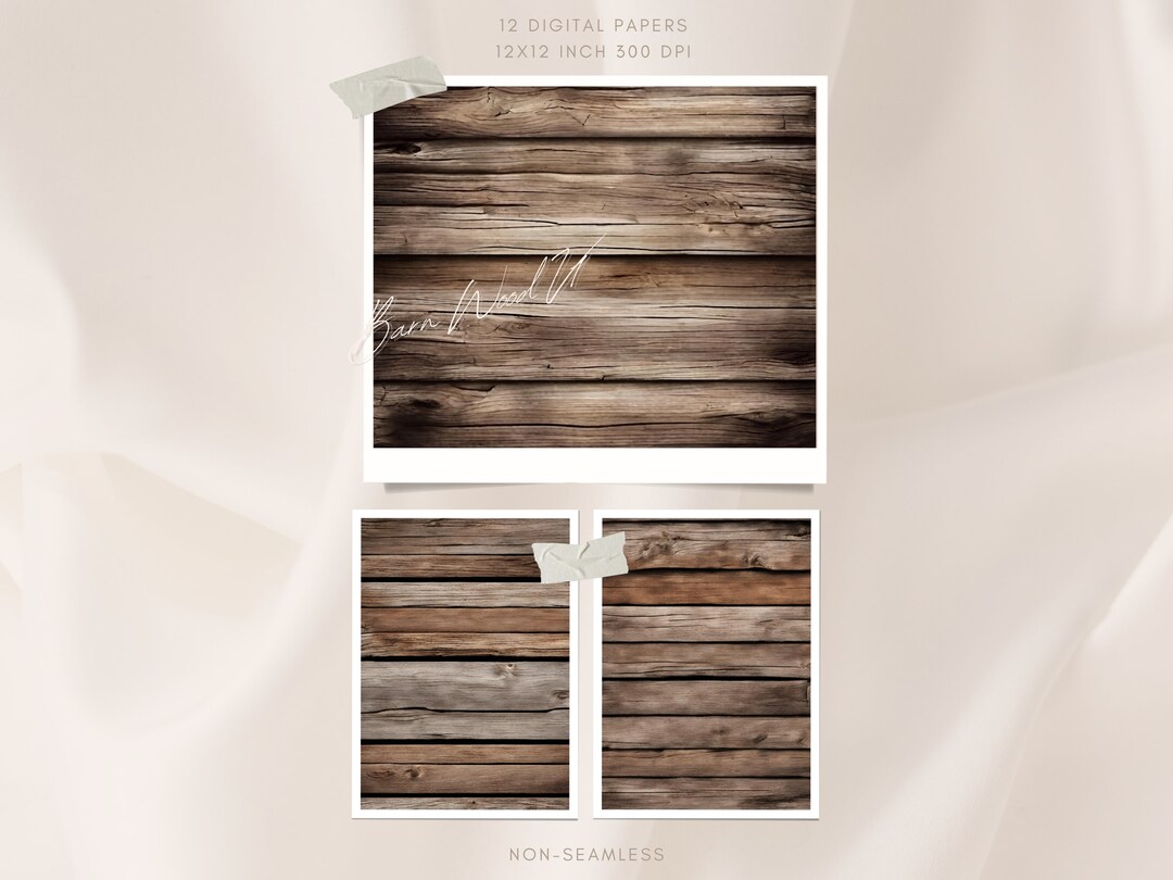 Rustic Barn Wood Background Digital Papers Farm Wooden Backgrounds ...