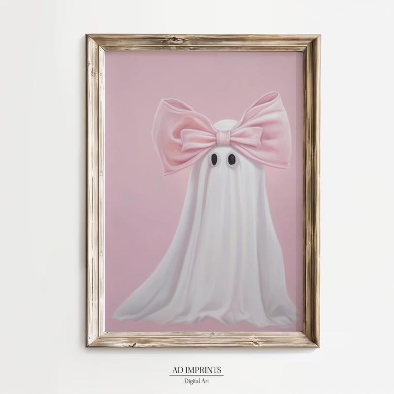 Pink Ghost - Etsy