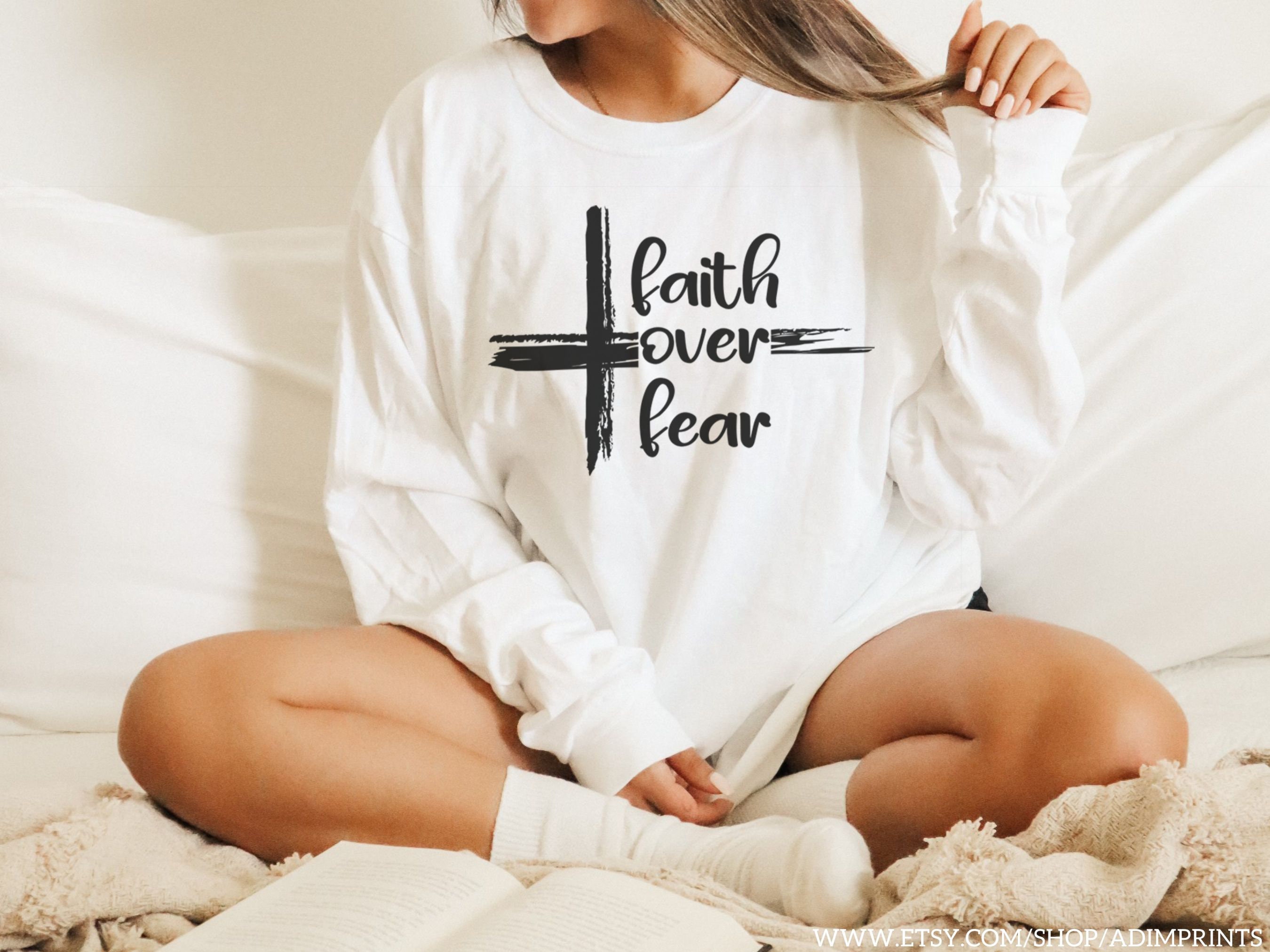 Fe sobre el miedo SVG, Fe svg, Jesús svg, Dios svg, Religioso svg ...