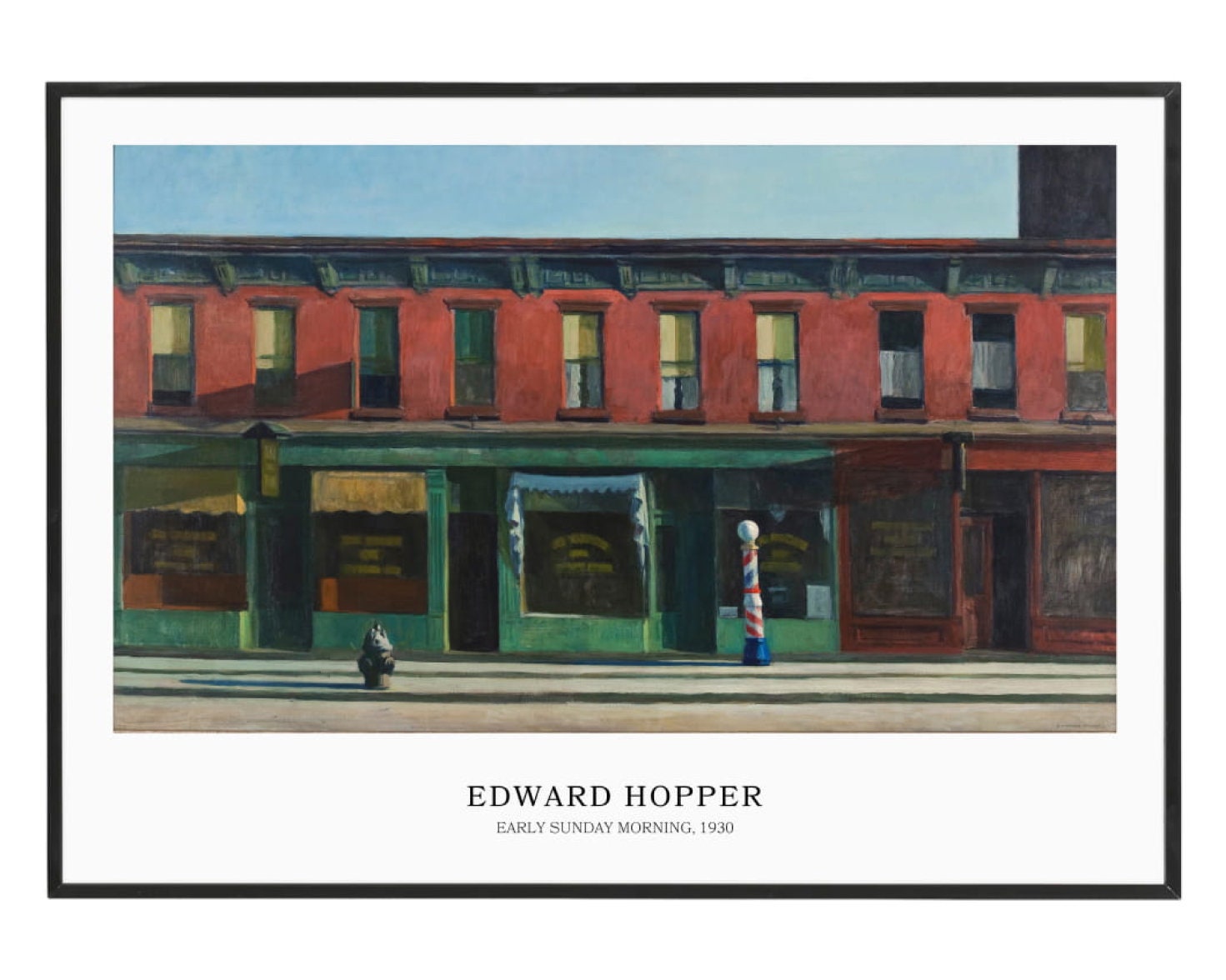 Edward Hopper Sunday Morning