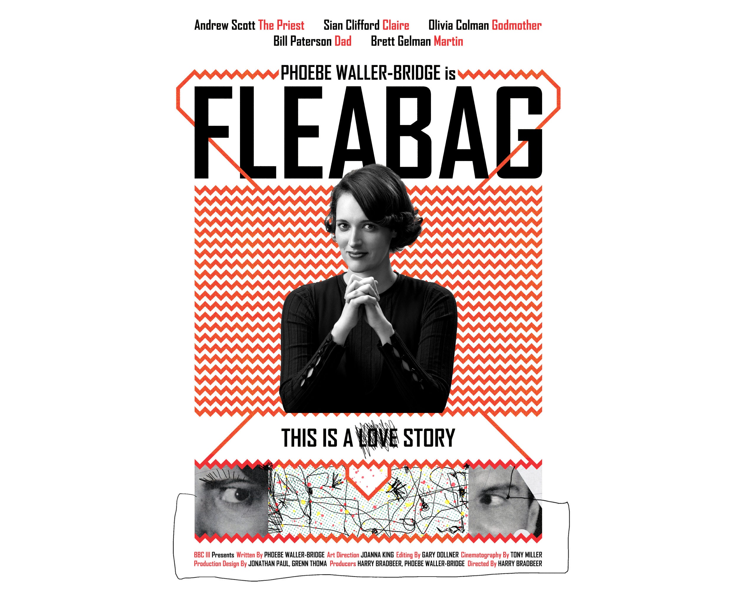 Fleabag Exclusive Art Print | Fleabag Poster sold by ChaZhan | SKU ...