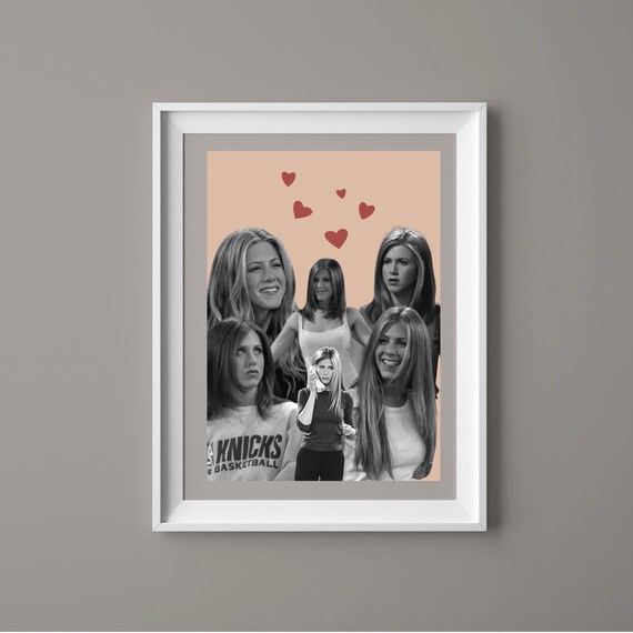 Rachel Friends tv show digital art print Prints Digital Prints Art ...