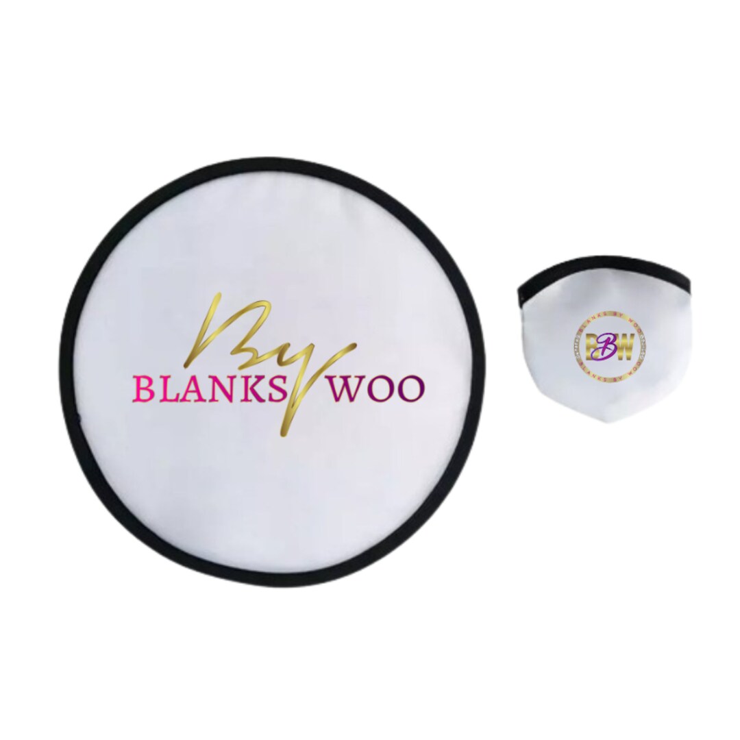 Sublimation Foldable Flying Disc Fan W/ Pouch - Etsy