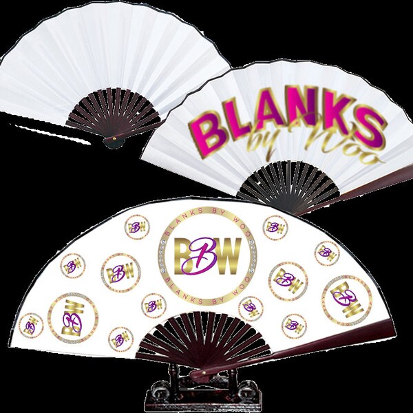 Sublimation Foldable Fan - Etsy