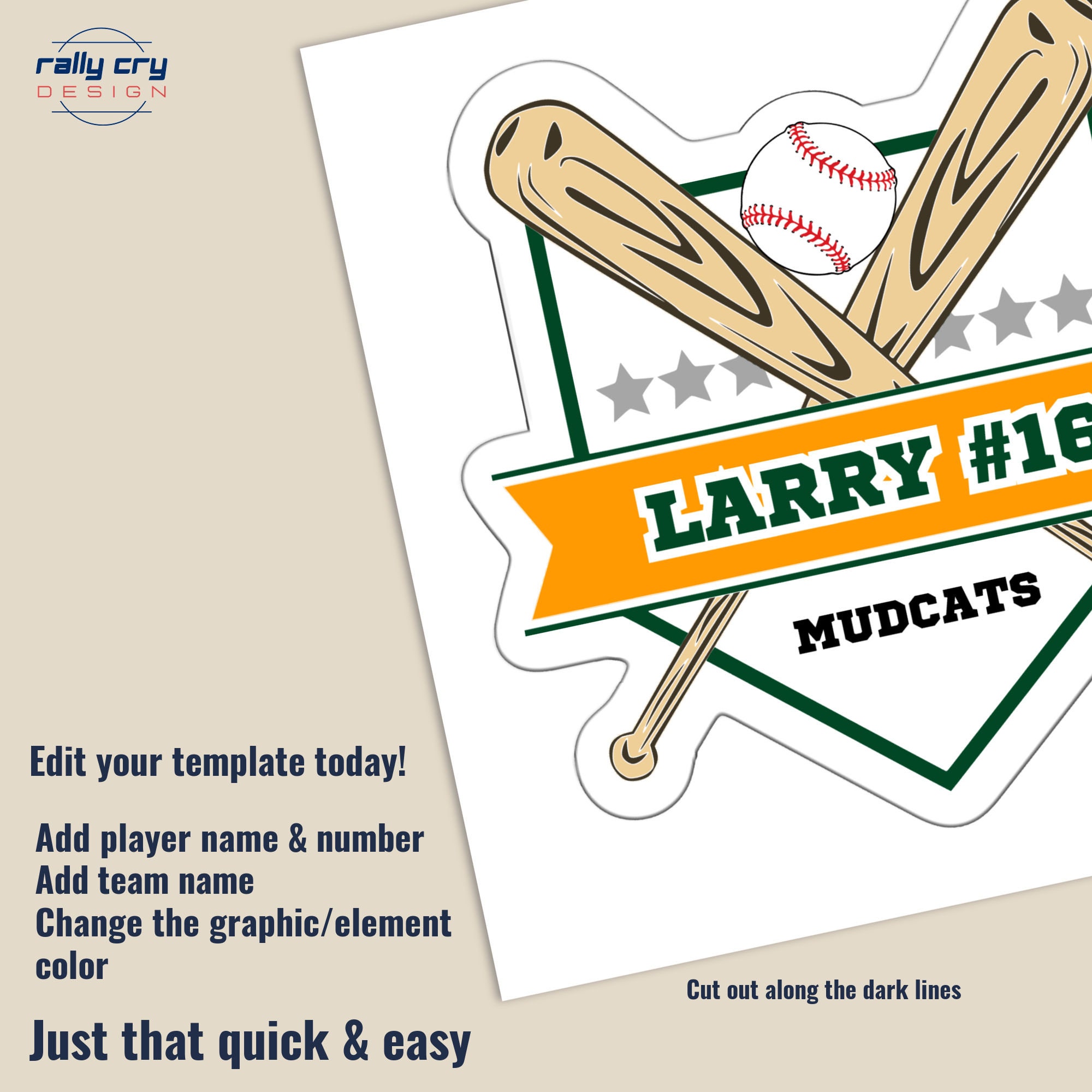 Baseball Hotel Door Sign Locker Decoration Name Tag Baseball - Etsy