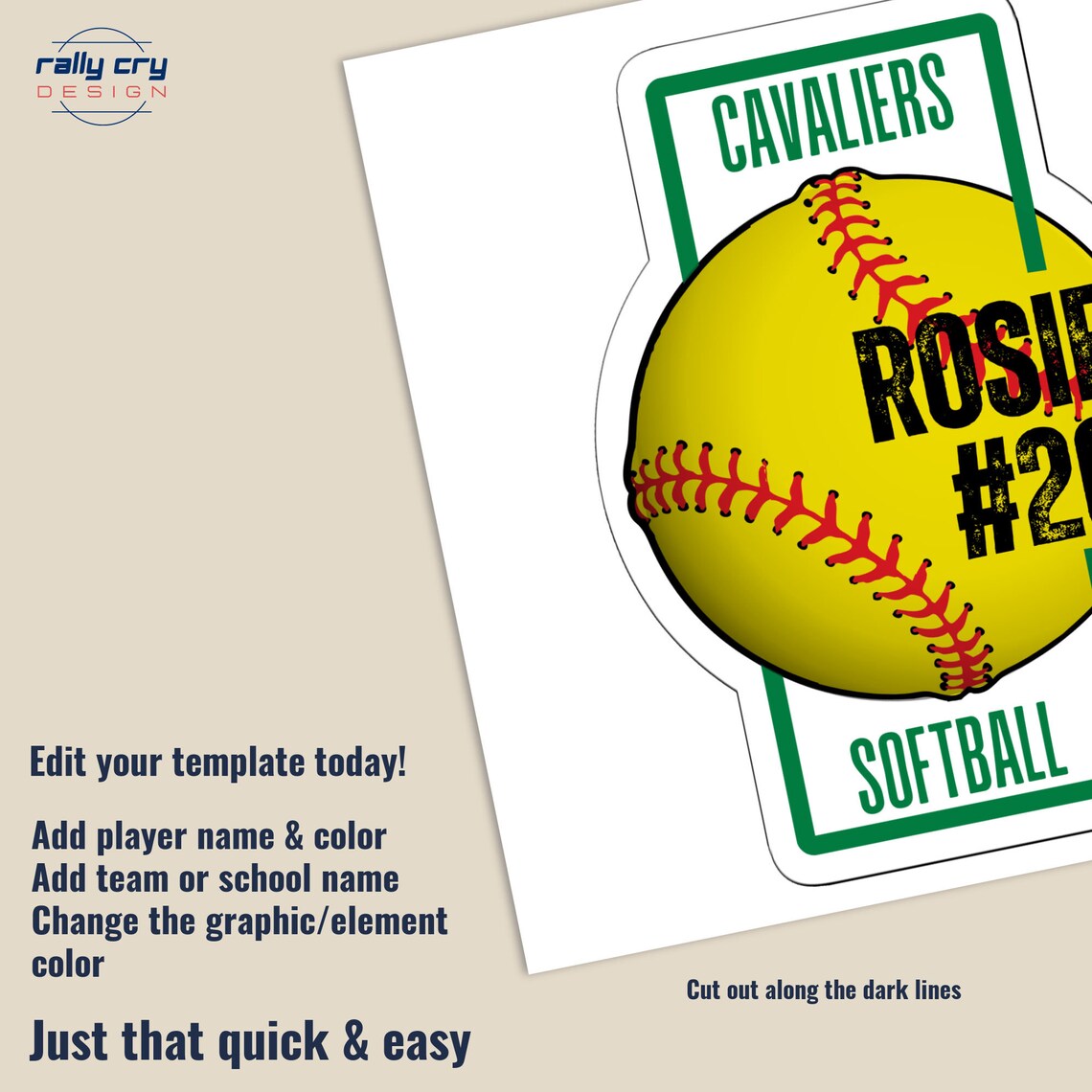 Softball Hotel Door Sign Locker Decoration Name Tag Softball - Etsy