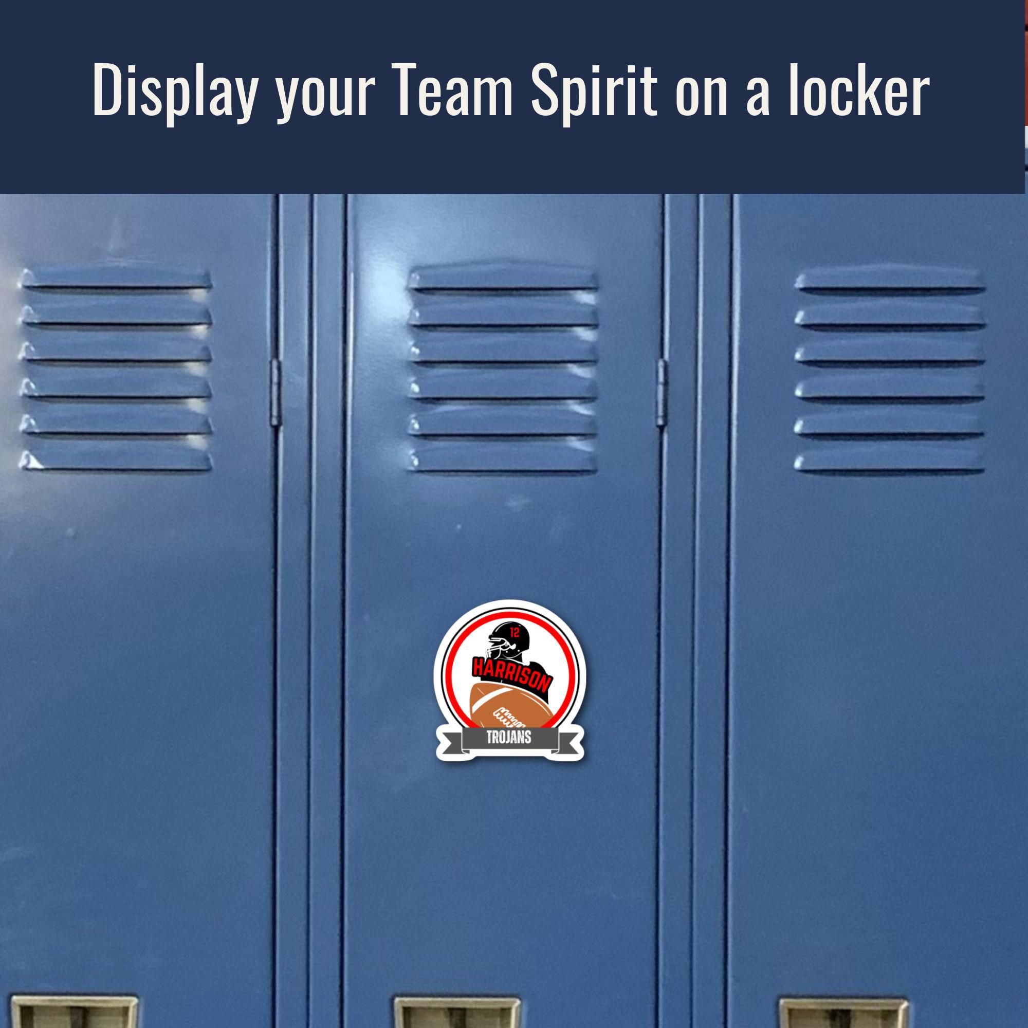 Football Locker Decoration Name Tag, Hotel Door Sign, Football Club ...