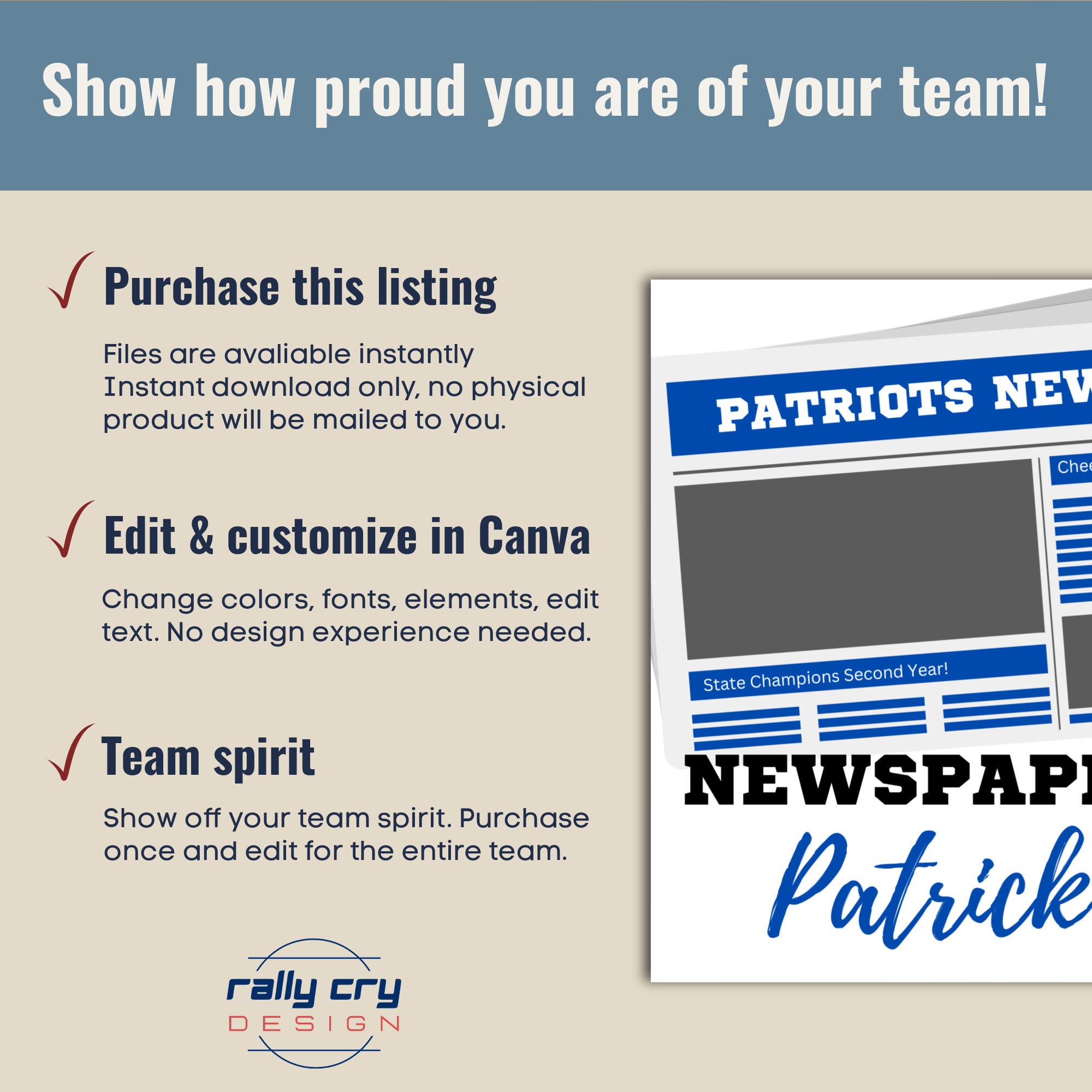 School Newspaper Locker Sign Hotel Door Travel Sign - Etsy