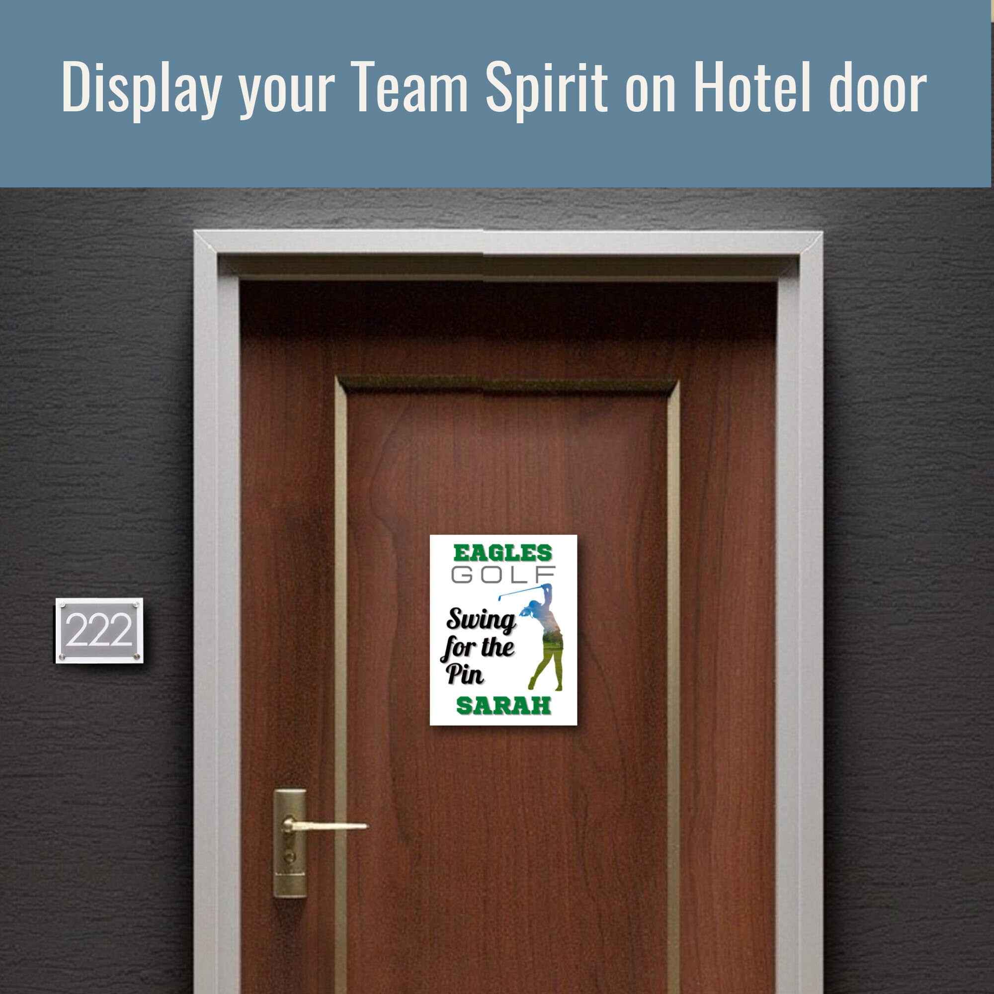 Girls Golf Locker Decoration Locker Sign Tag Team Hotel - Etsy
