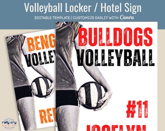 Hotel Room Volleyball Sign - Etsy