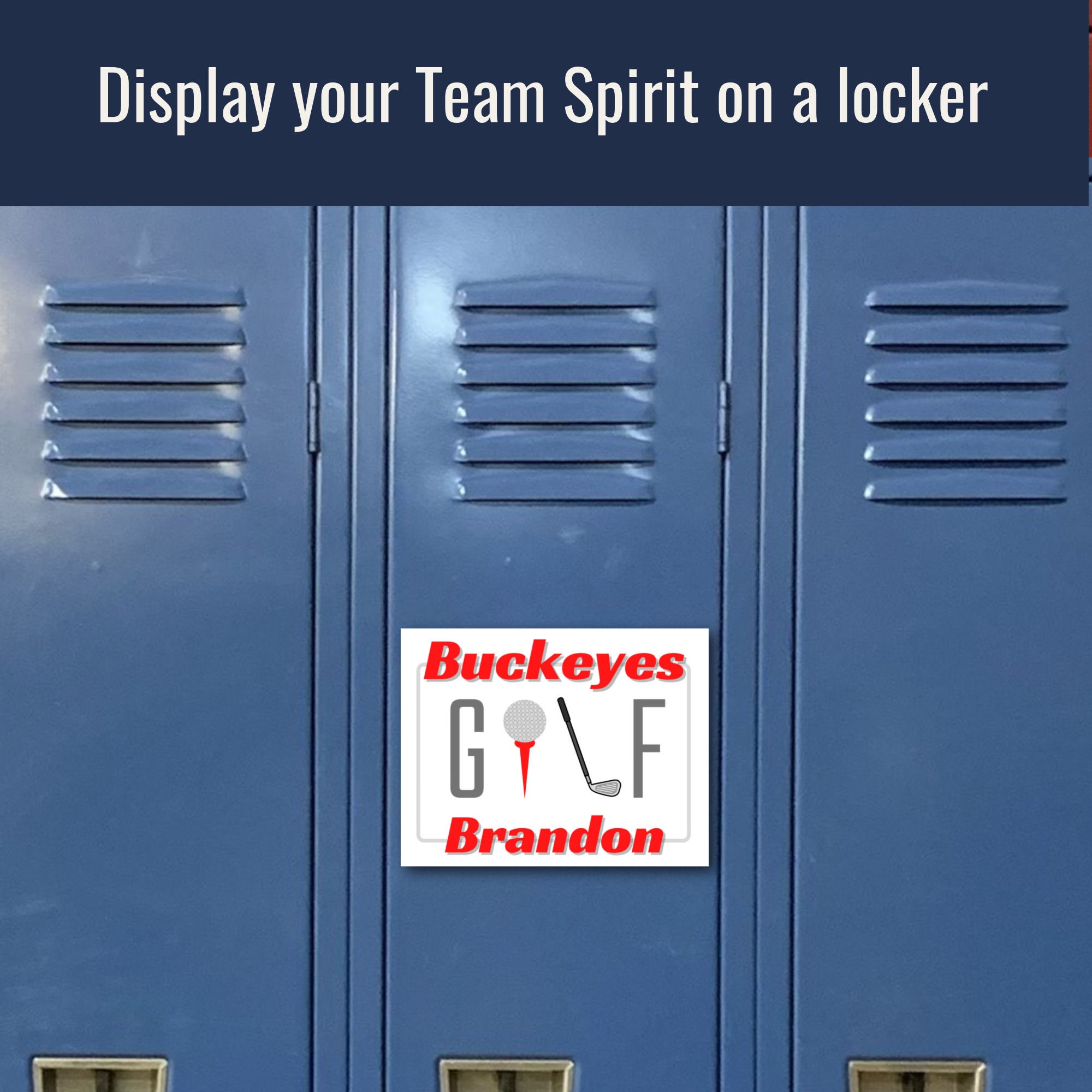 Golf Locker Decoration Locker Room Sign Tag Team Hotel Sign - Etsy