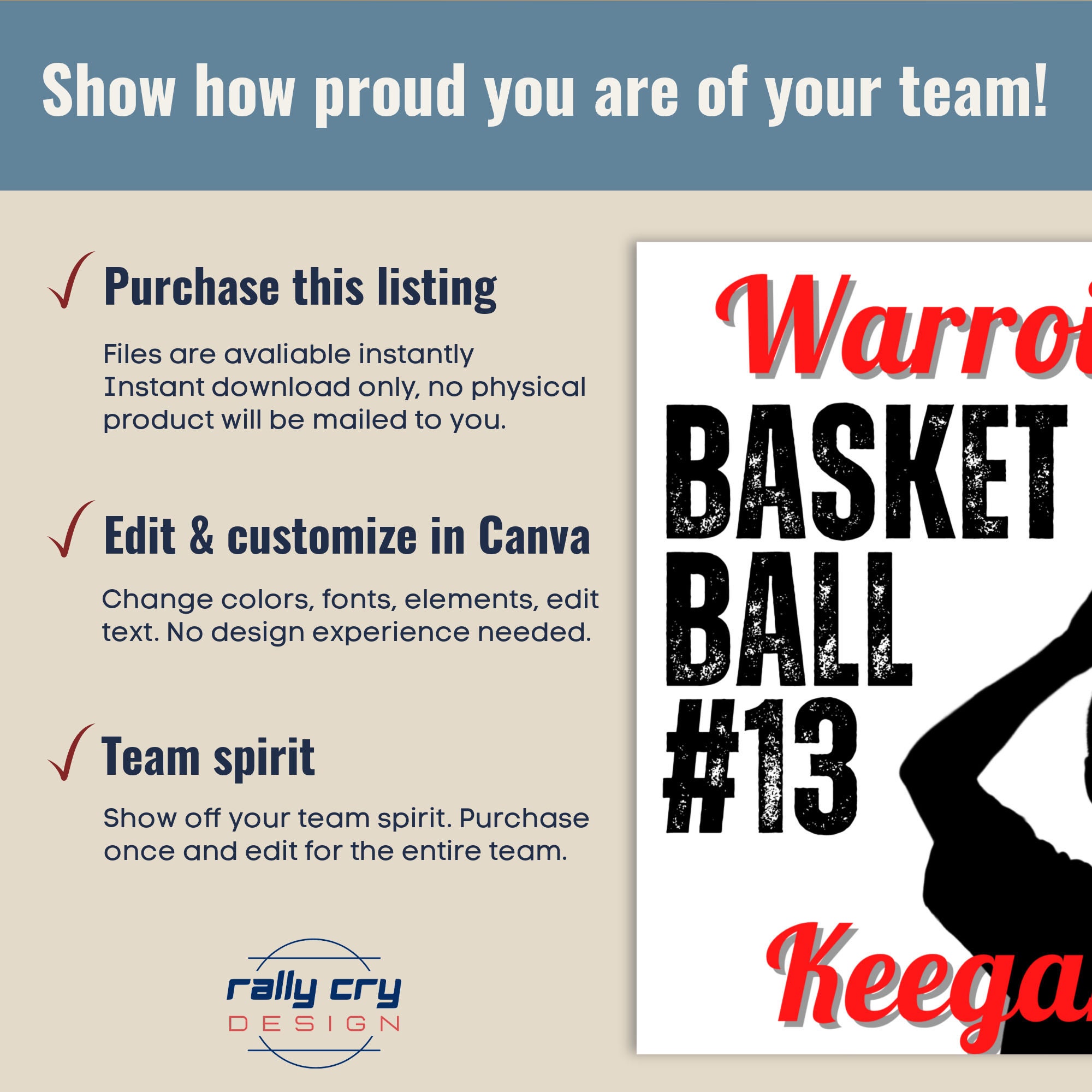 Boys Basketball Hotel Door Sign Pep Rally Team Spirit Poster - Etsy