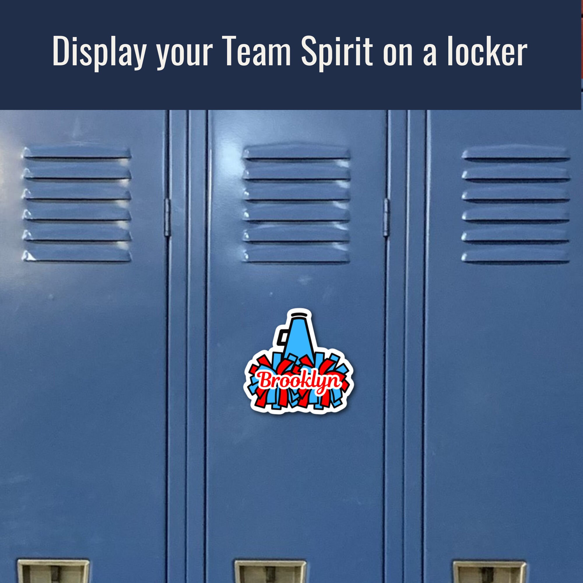 Cheer Locker Decoration Name Tag Cheerleader Name Tag Cheer - Etsy