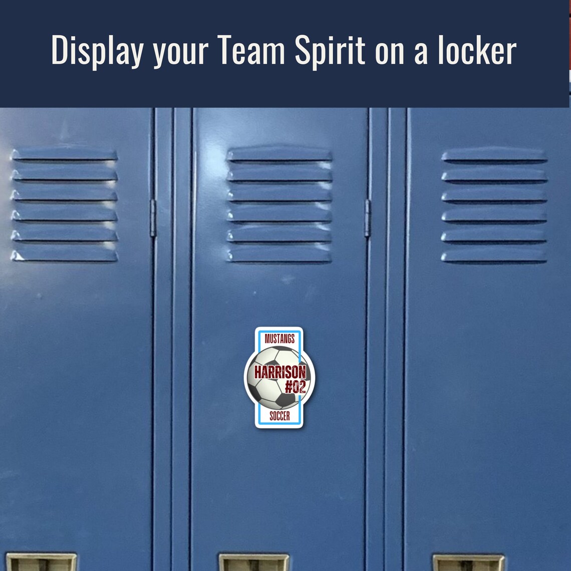 Soccer Locker Decoration Name Tag, Travel Team Hotel Door Sign, Soccer ...
