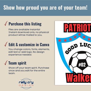 Soccer Good Luck Travel Hotel Door Sign, Locker Decoration Tag, Club ...