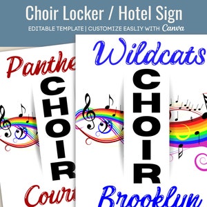 Choir Locker Sign Tag, Hotel Door Sign, Locker Decoration Name Tag ...