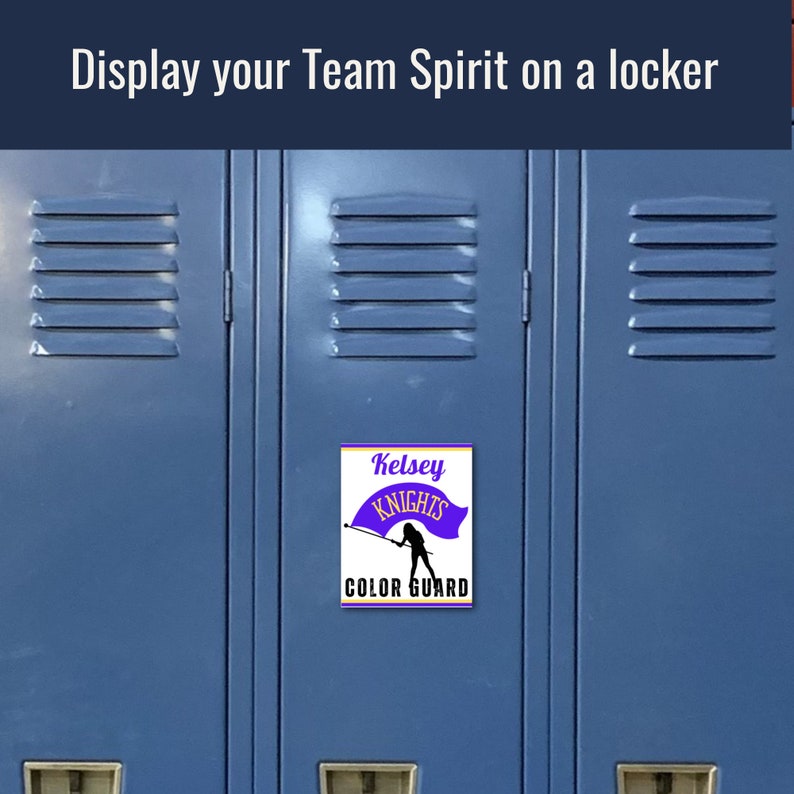 Color Guard Locker Sign Hotel Door Sign Locker Decoration - Etsy