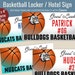 Good Luck Basketball Hotel Door Sign, Locker Room Decoration Name Tag ...