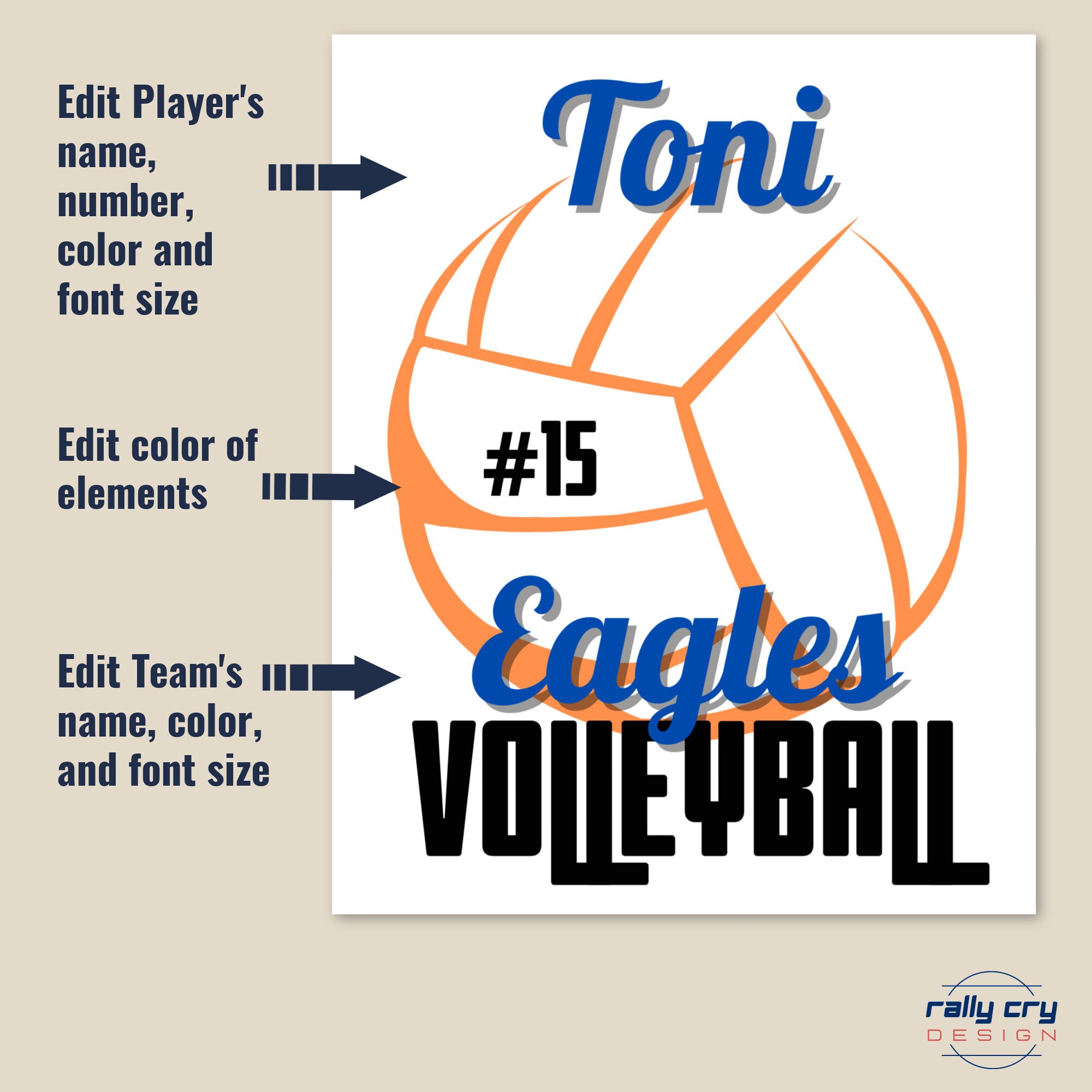 Volleyball Hotel Door Sign, Locker Room Poster, Locker Decoration Tag ...