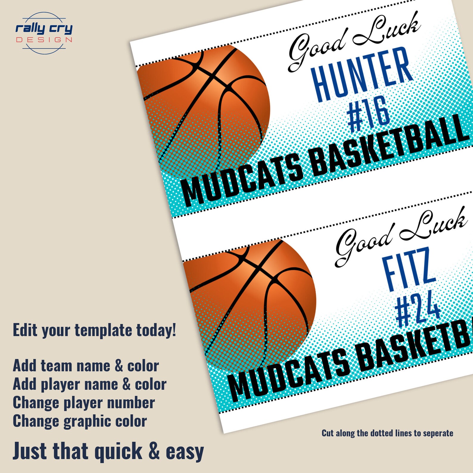 Good Luck Basketball Hotel Door Sign Locker Room Decoration - Etsy