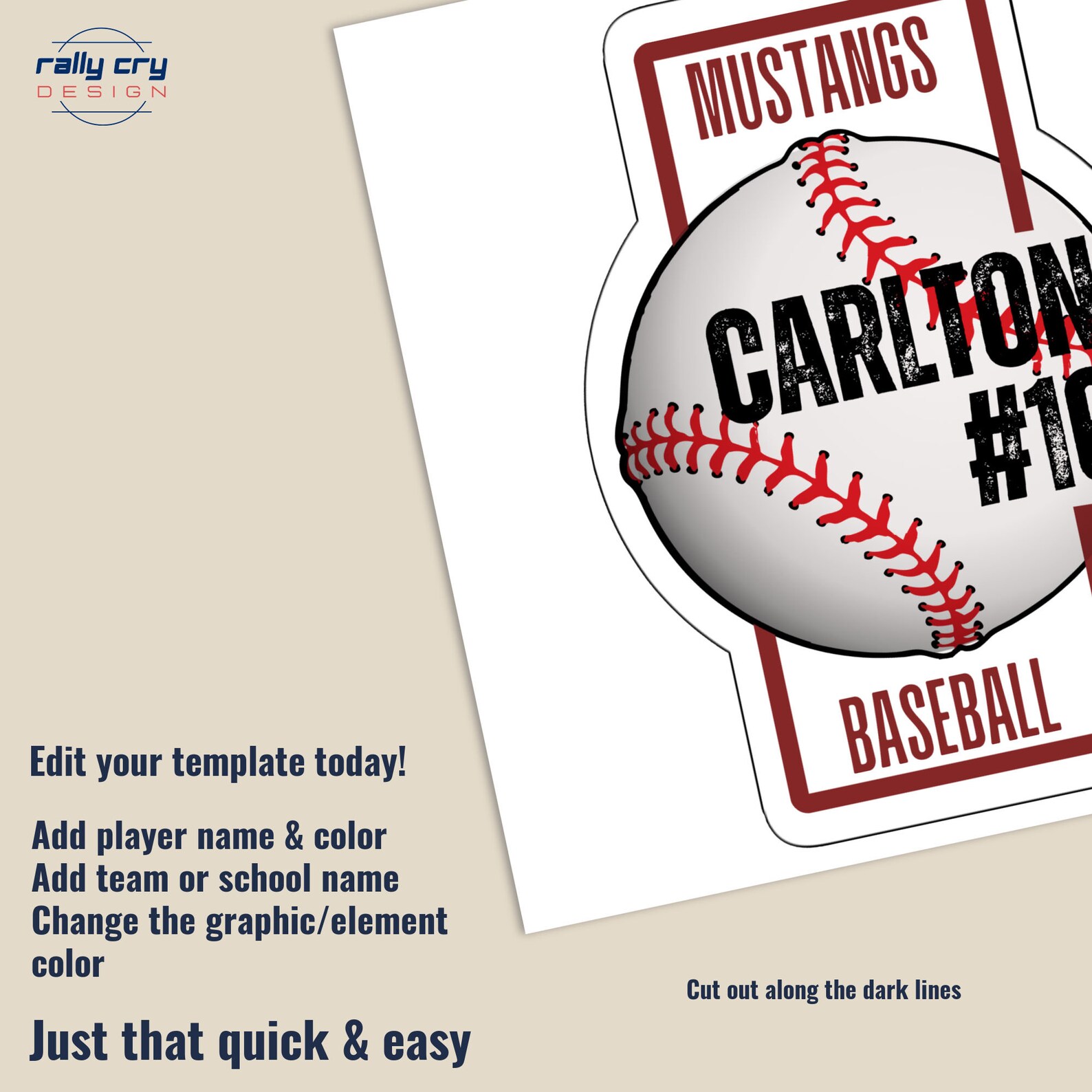 Baseball Hotel Door Sign, Locker Decoration Name Tag, Baseball ...